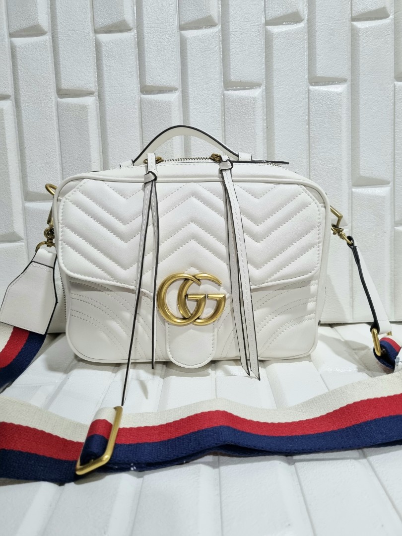 Gucci Marmont ace strap, Luxury, Bags & Wallets on Carousell