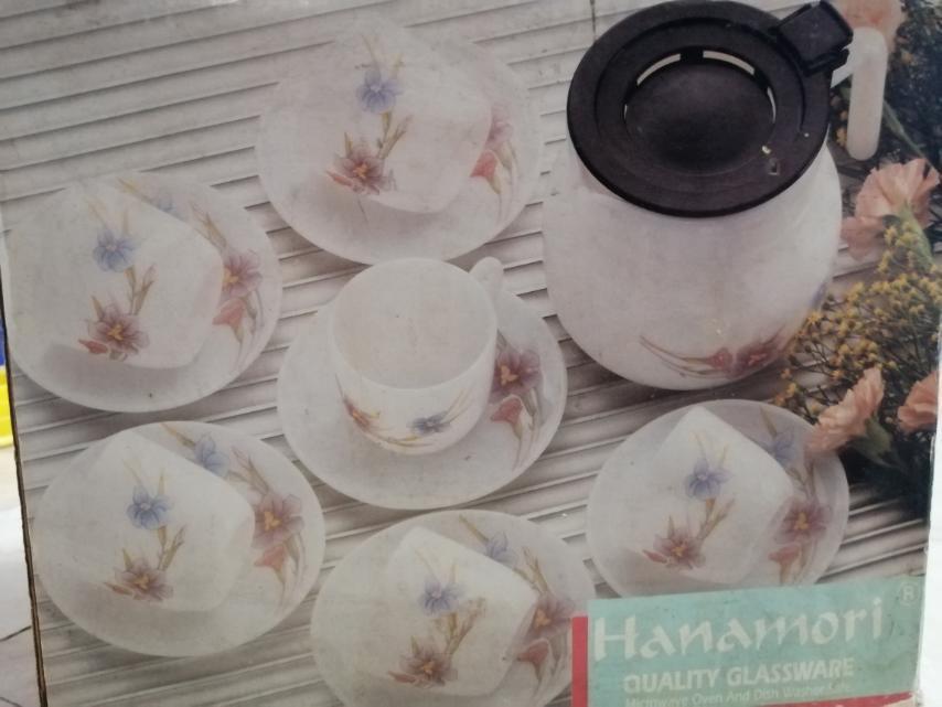 Hanamori tea set, Furniture & Home Living, Kitchenware & Tableware ...