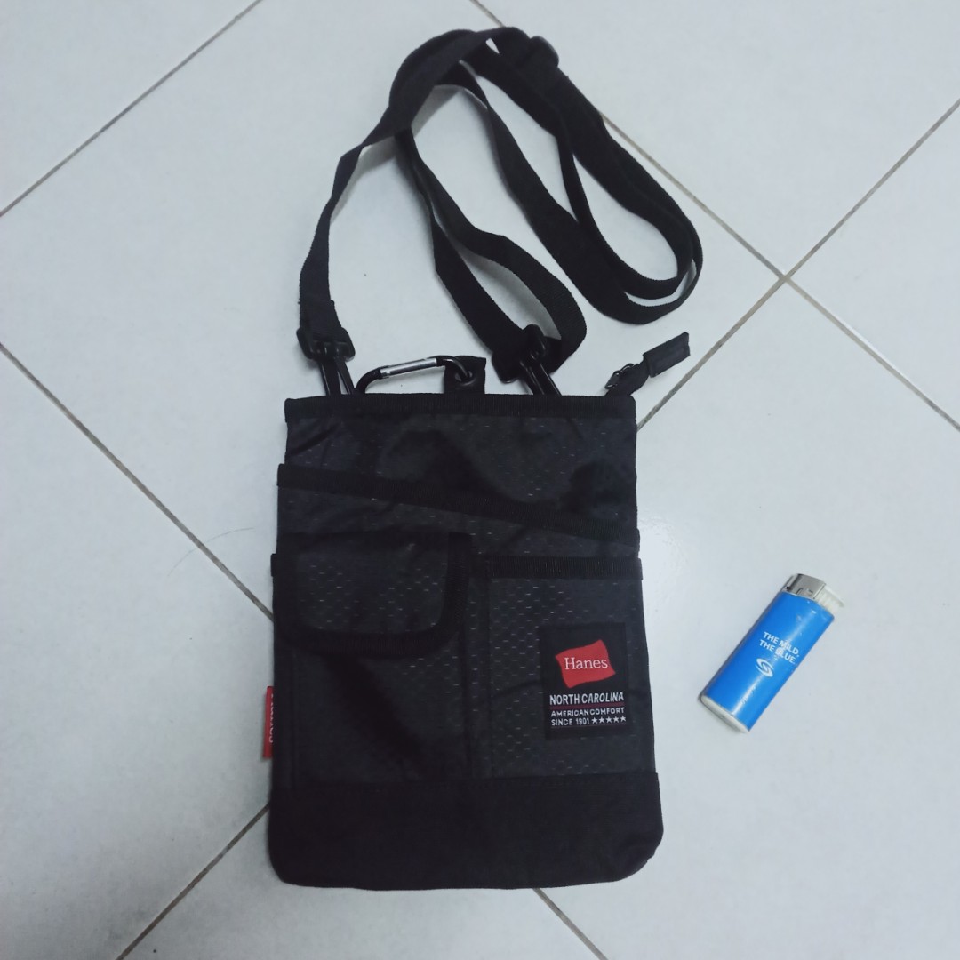 Hanes sling bag, Men's Fashion, Bags, Sling Bags on Carousell