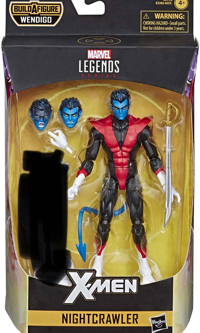 Hasbro Marvel Legends Series 6" Collectible Action Figure Nightcrawler ...