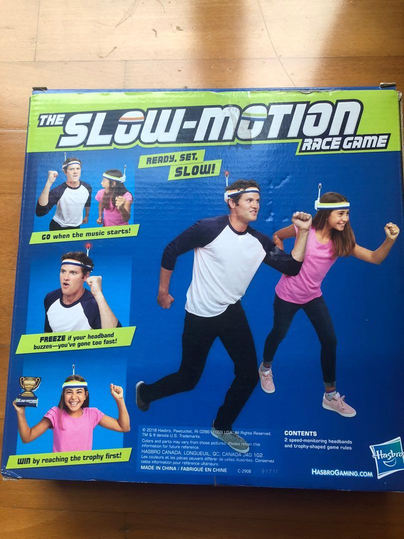 Hasbro Slow Motion Race Game, Hobbies & Toys, Toys & Games on Carousell