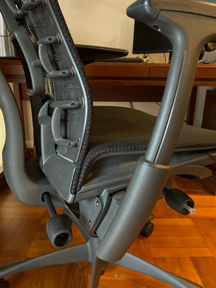 Herman Miller Embody WTT Aeron Remastered, Furniture & Home Living ...