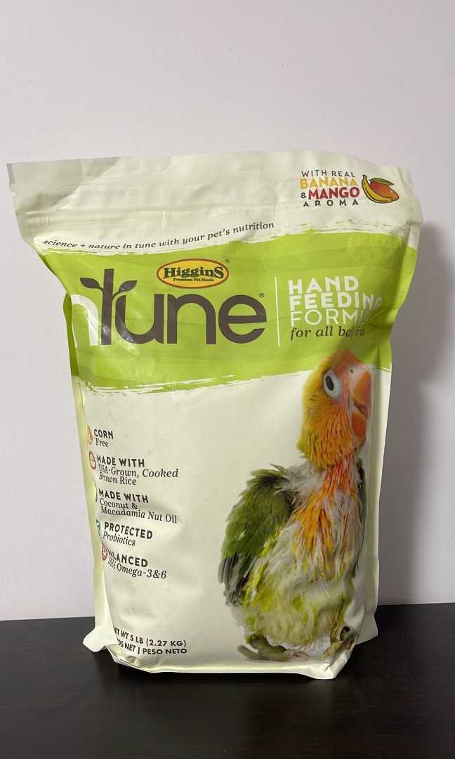HIGGINS INTUNE HAND FEEDING FORMULA, Pet Supplies, Pet Food on Carousell