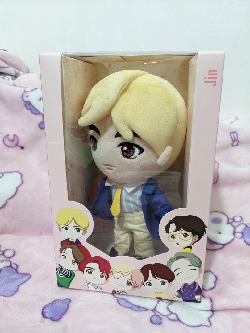 House of BTS (HOB) Plush Doll Jin, Hobbies & Toys, Memorabilia ...