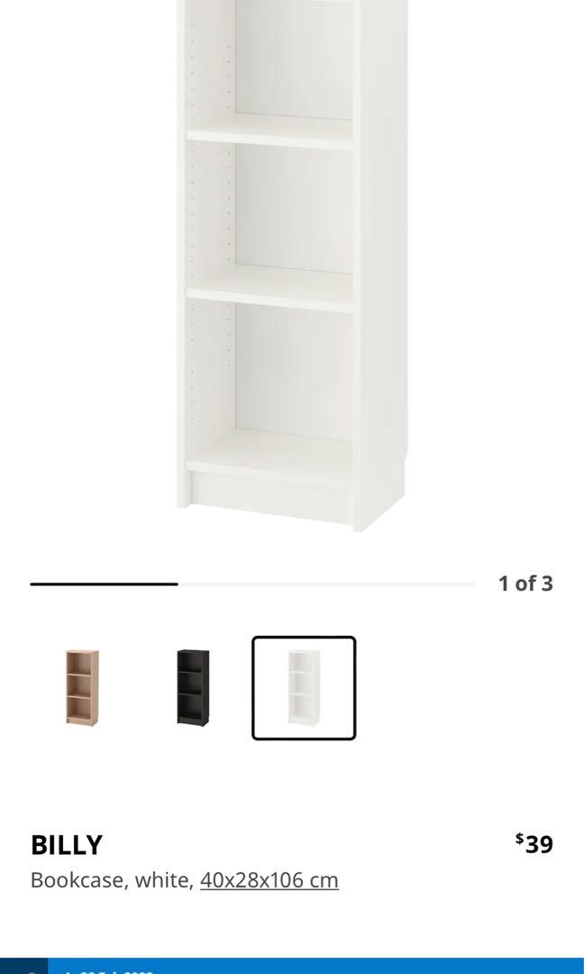 IKEA BILLY SHELF, Furniture & Home Living, Furniture, Shelves, Cabinets ...