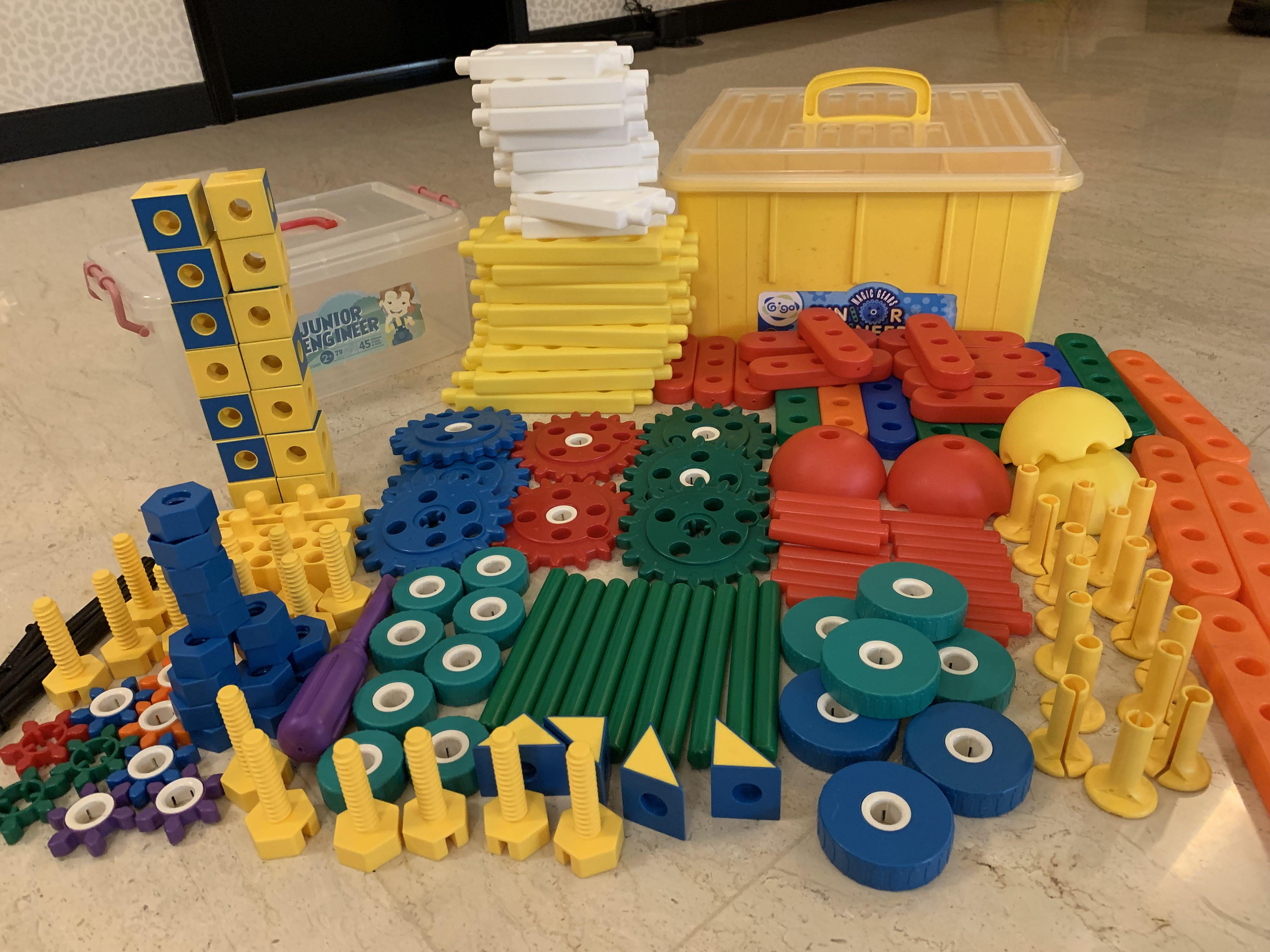 Junior engineering sets (one big and one small set), Hobbies & Toys ...