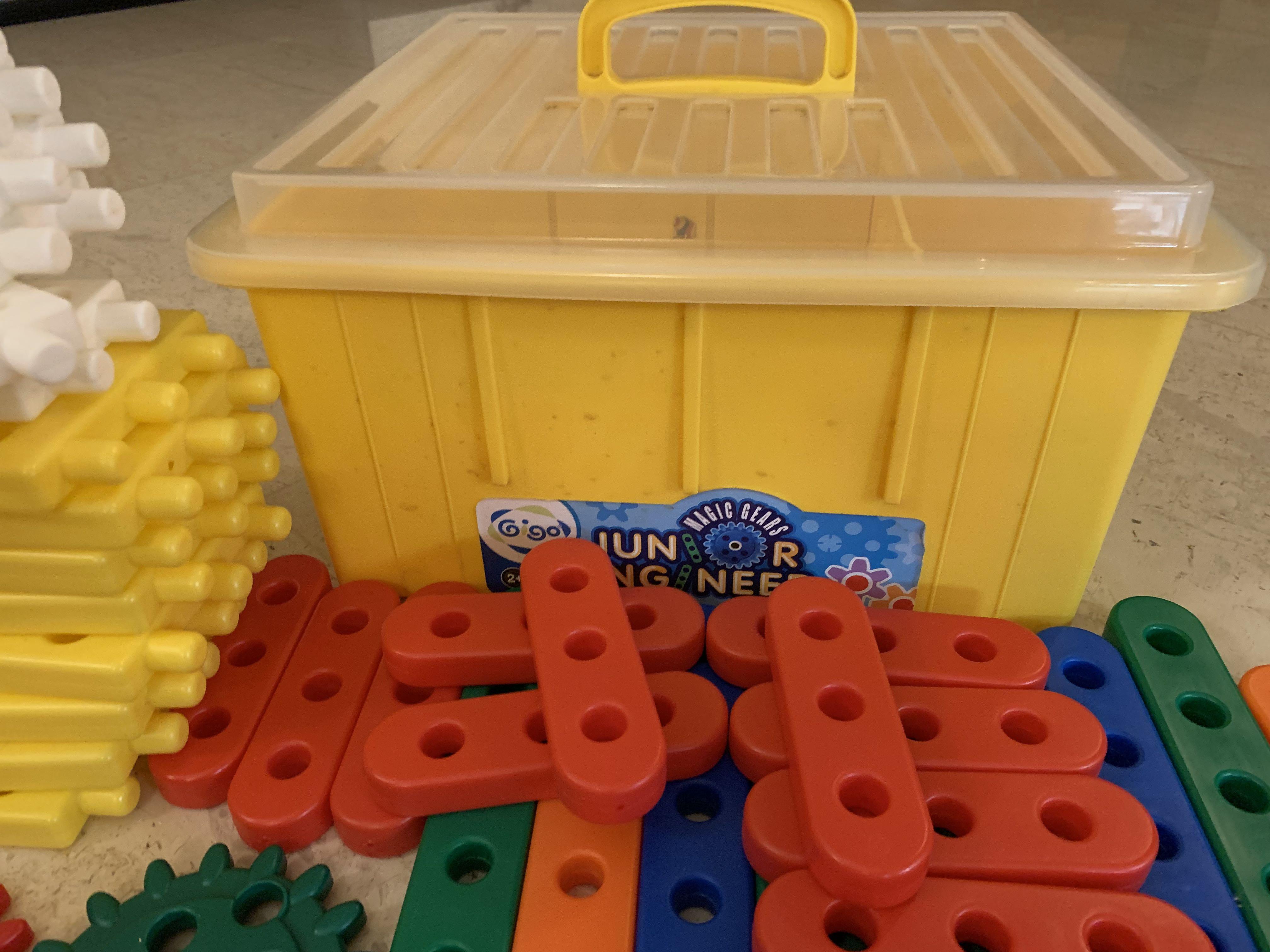 Junior engineering sets (one big and one small set), Hobbies & Toys ...