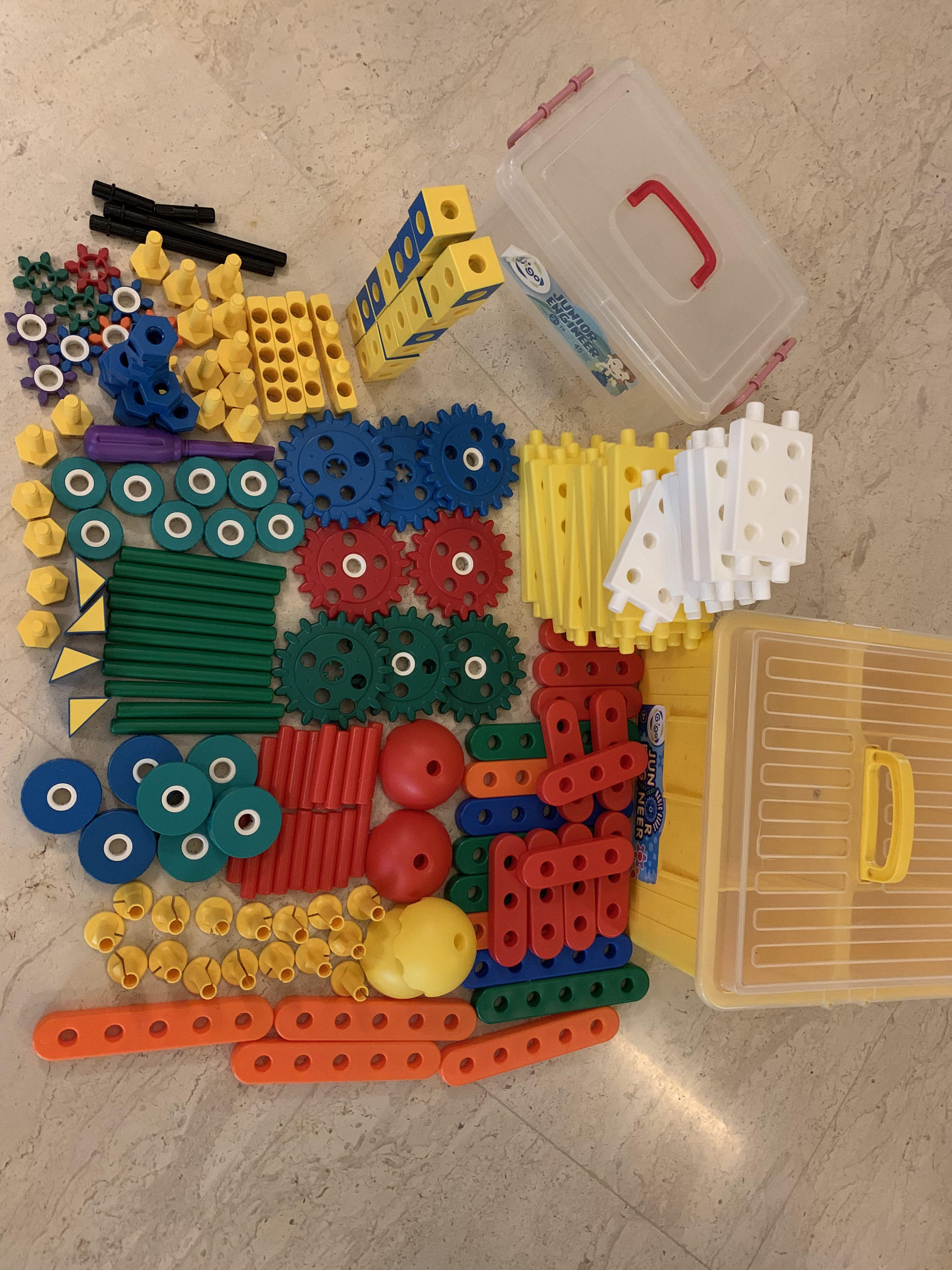 Junior engineering sets (one big and one small set), Hobbies & Toys ...