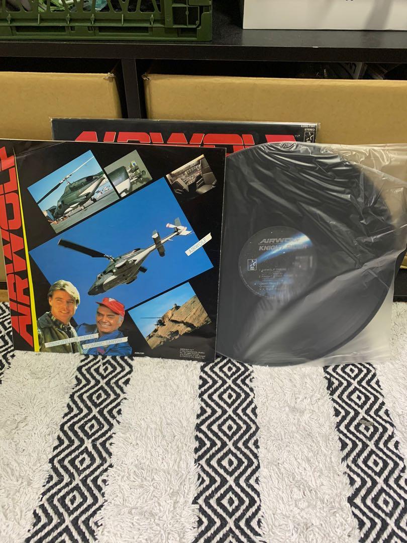 Knight Rider OST Japanese LP Record Vinyl Soul Jazz Funk Disco R&B ...