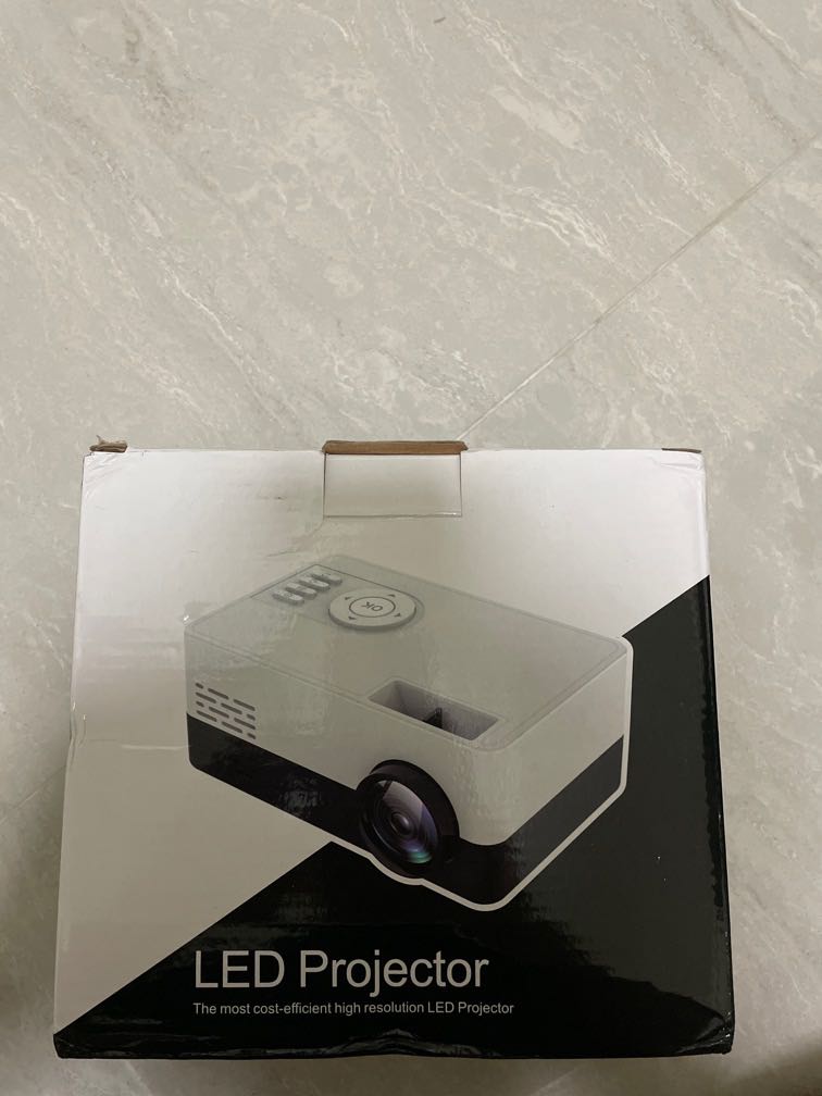 LED Projector (Pink), TV & Home Appliances, TV & Entertainment ...