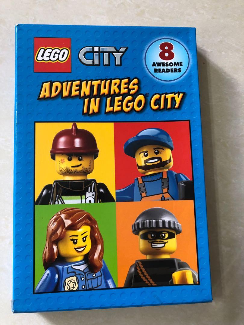 Lego City Books Set, 興趣及遊戲, 書本 & 文具, 小朋友書 - Carousell
