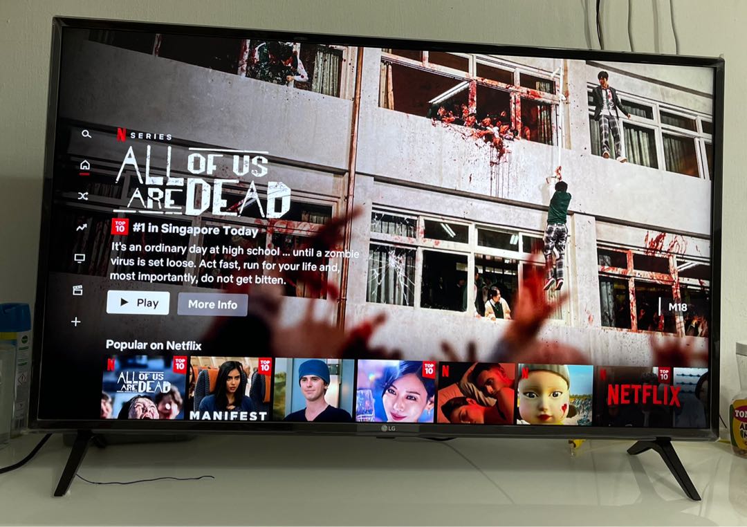 LG TV 43UK63, TV & Home Appliances, TV & Entertainment, TV on Carousell