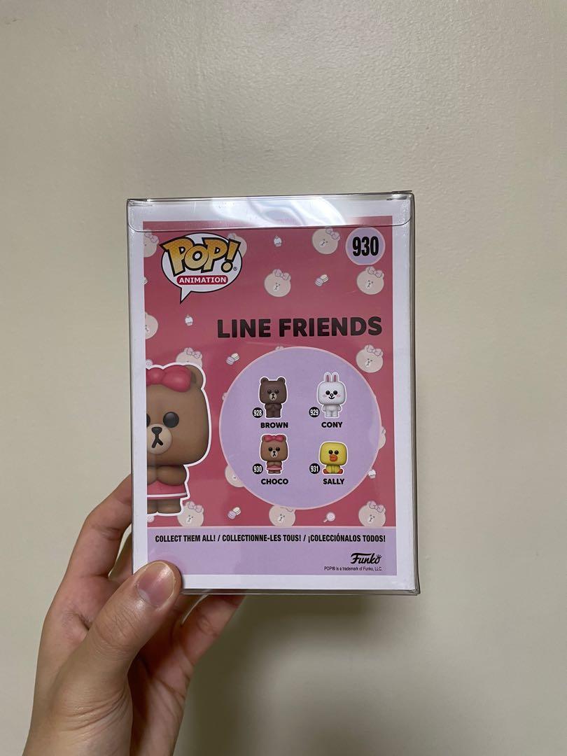 LINE friends Funko Pop Choco, Hobbies & Toys, Toys & Games on Carousell