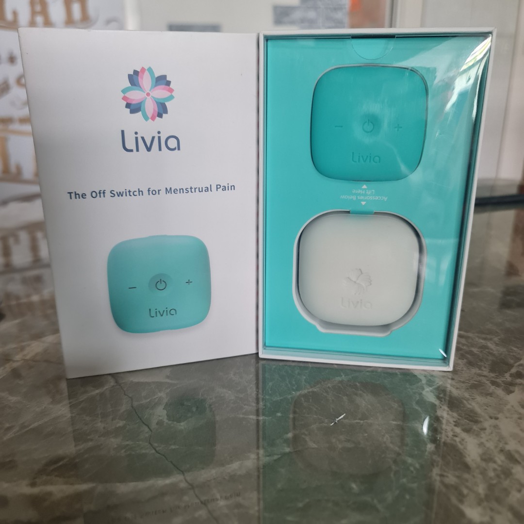 Livia menstrual pain reliever, Health & Nutrition, Massage Devices on ...