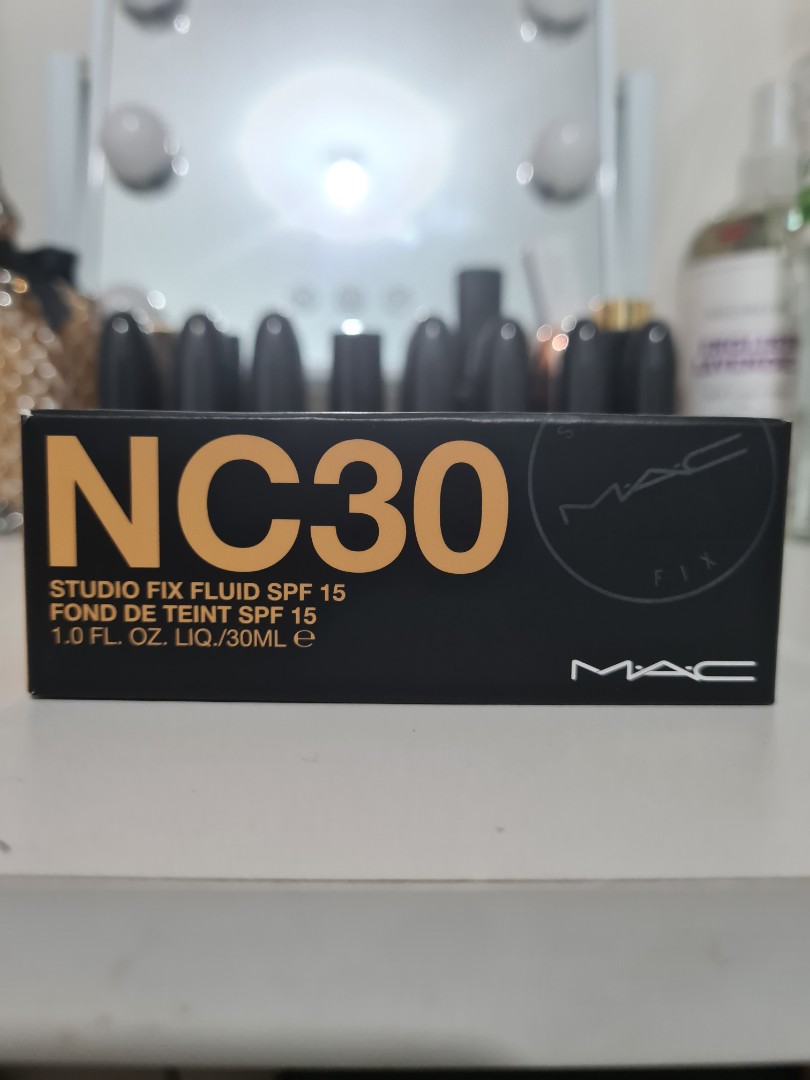 MAC NC30 STUDIO FIX FLUID, Beauty & Personal Care, Face, Makeup on ...