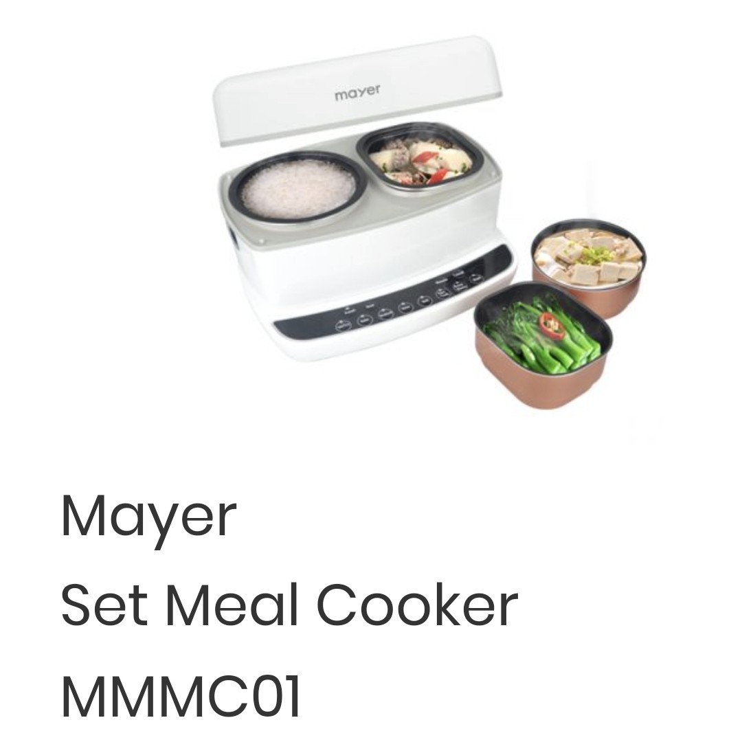 Mayer Set Meal Cooker, Furniture & Home Living, Kitchenware & Tableware ...