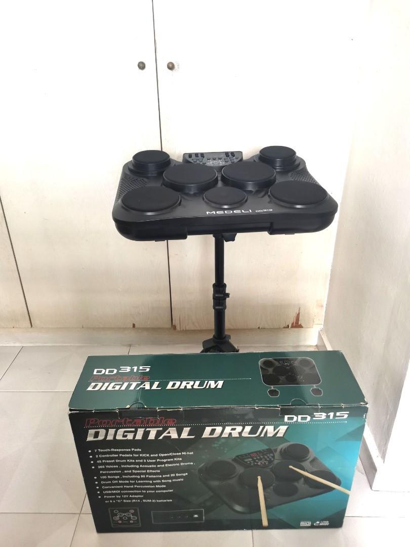 Medeli DD315 electric drum set, Hobbies & Toys, Music & Media, Musical ...