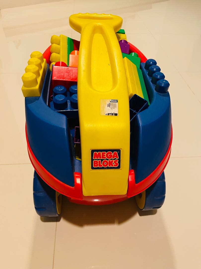 Mega Bloks cart, Hobbies & Toys, Toys & Games on Carousell