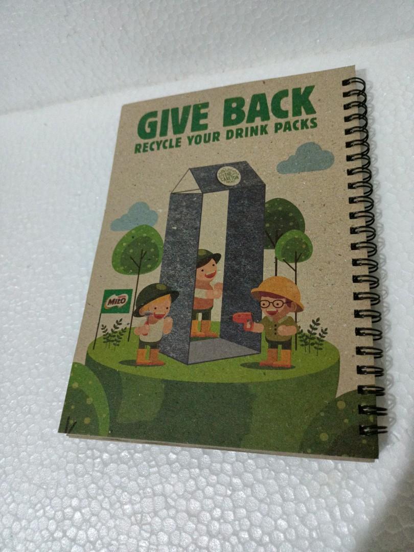 Milo recycle note book, Hobbies & Toys, Books & Magazines, Children's ...