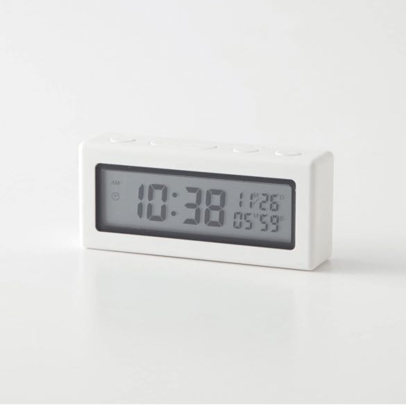 Muji Digital Timer Clock, Furniture & Home Living, Home Decor, Clocks ...