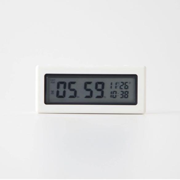 Muji Digital Timer Clock, Furniture & Home Living, Home Decor, Clocks ...