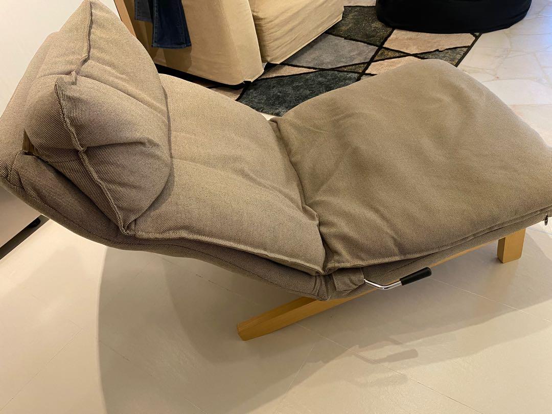 Original MUJI Reclining Chair, Furniture & Home Living, Furniture ...