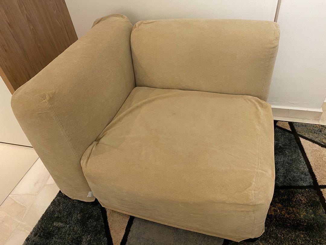 Original MUJI UNIT SOFA WITH ARM REST + ARMLESS (Final reduction ...