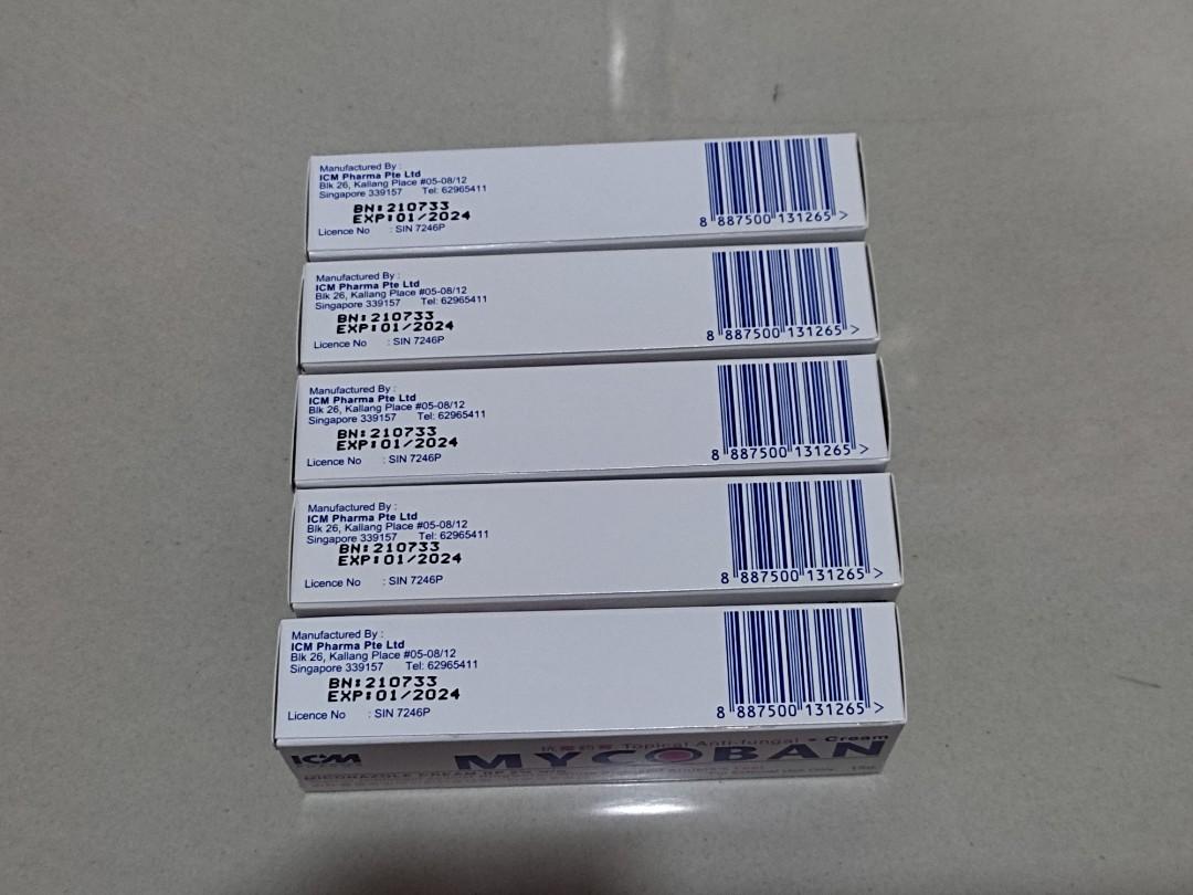 MYCOBAN TOPICAL ANTI-FUNGAL CREAM, Beauty & Personal Care, Bath & Body ...