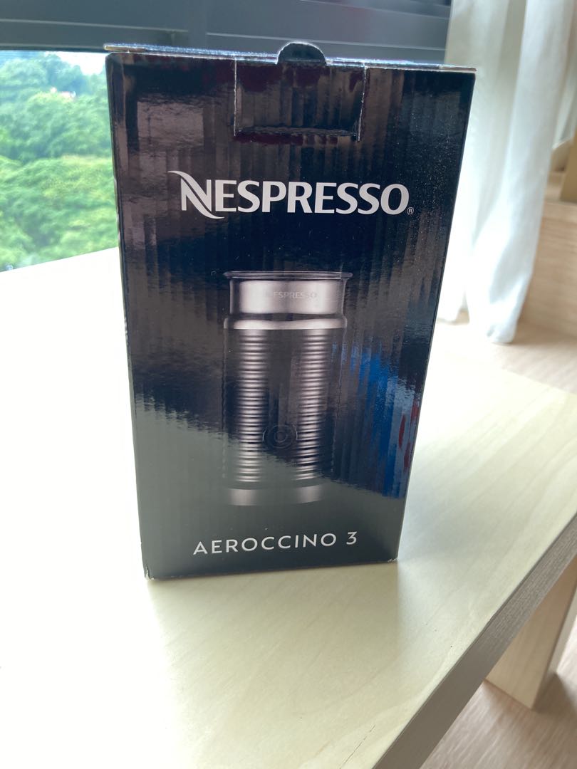 Nespresso Aeroccino 3 milk frother steamer, TV & Home Appliances ...
