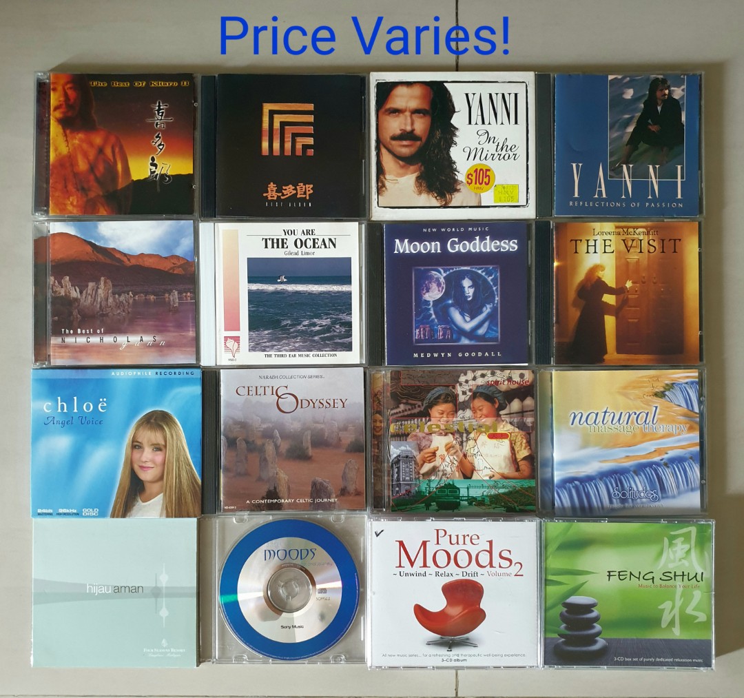 New Age CD, Kitaro,Yanni-In The Mirror,Reflection Of Passion,Nicholas ...