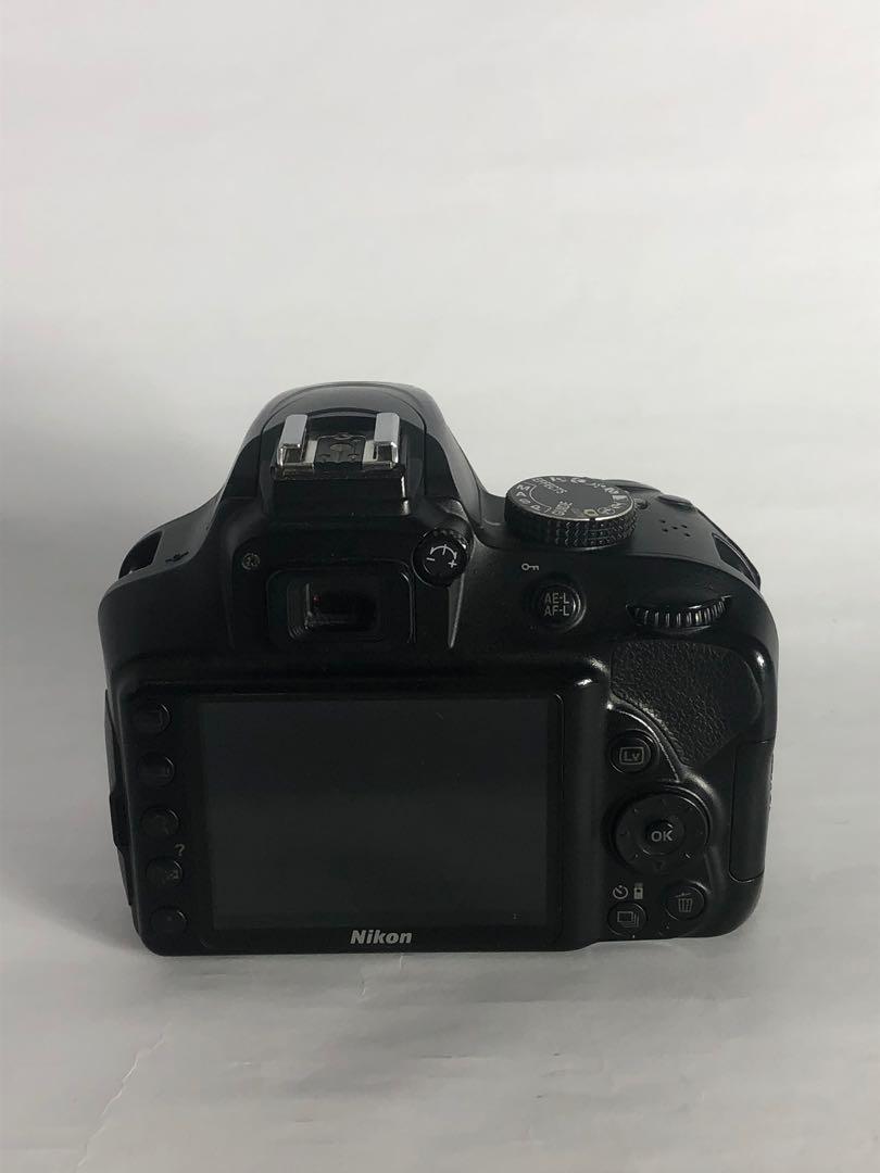 Nikon D3400 Body with 18-55mm kitlens, Photography, Cameras on Carousell
