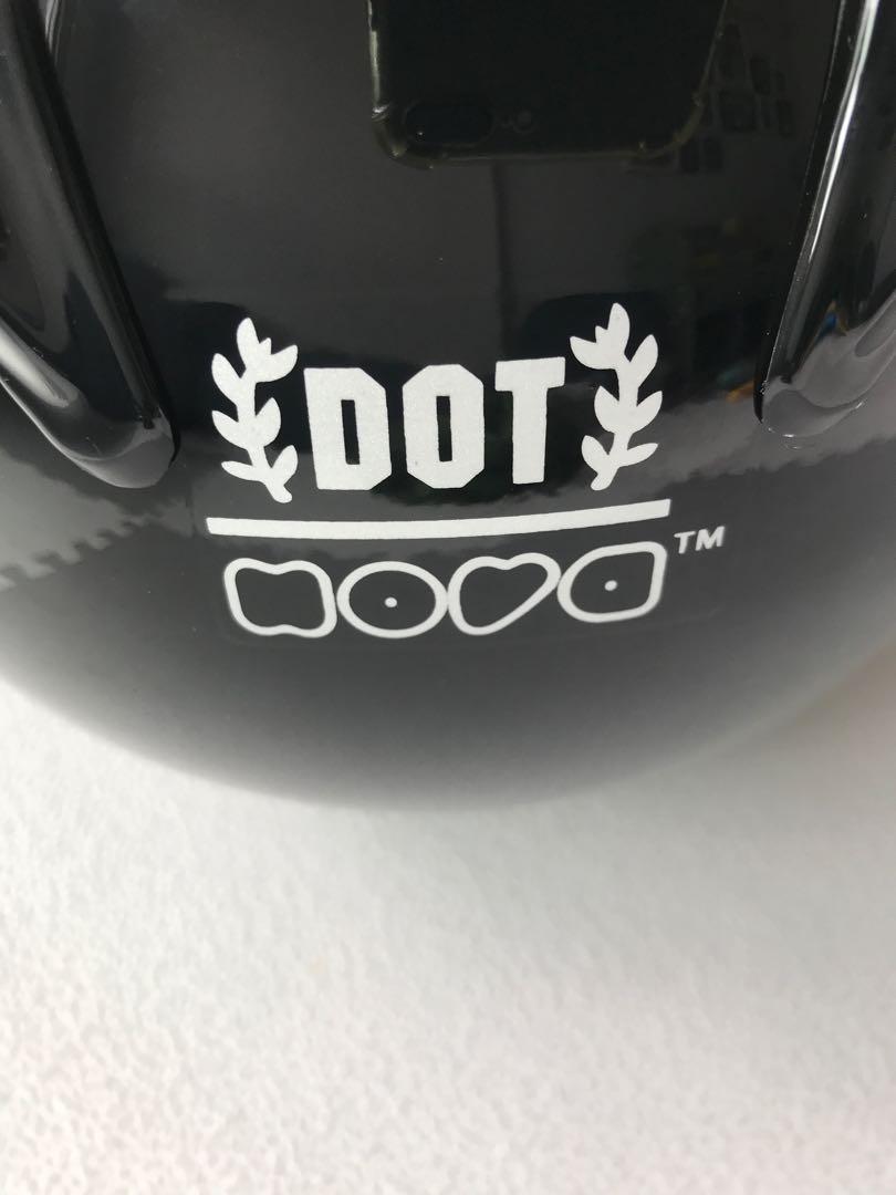 Nova Dot Motorcycle Motorbike Helmet, Motorcycles, Motorcycle Apparel on Carousell
