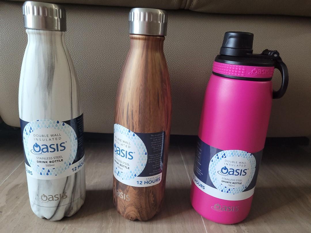 Oasis Water bottle (500ml and 780ml), Furniture & Home Living ...