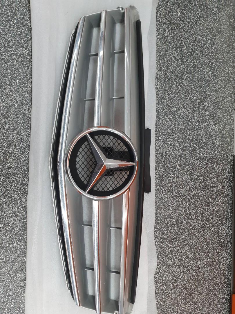 Original MB W204 Front Grille (C Class), Car Accessories, Accessories ...