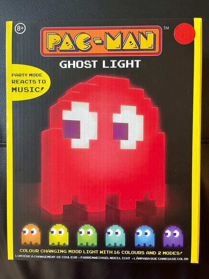 Pac-Man Ghost Light 食鬼變色燈, 興趣及遊戲, 玩具 & 遊戲類 - Carousell
