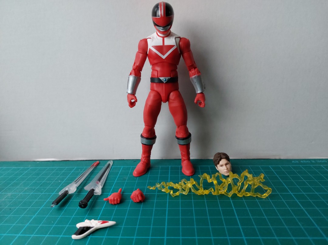 Power Rangers Lightning Collection Time Force Red Ranger, Hobbies ...