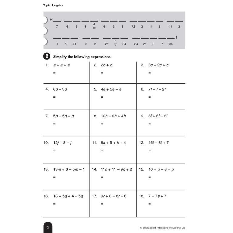 Primary 6 Step-by-Step Mathematics / Primary 6 Mathematics Assessment ...