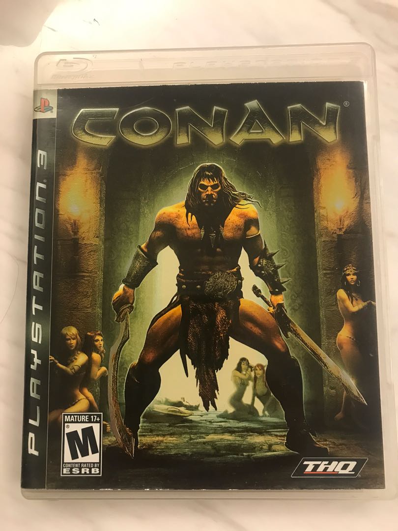 PS3 Game Conan PlayStation 3 Sony, 電子遊戲, 電子遊戲, PlayStation - Carousell