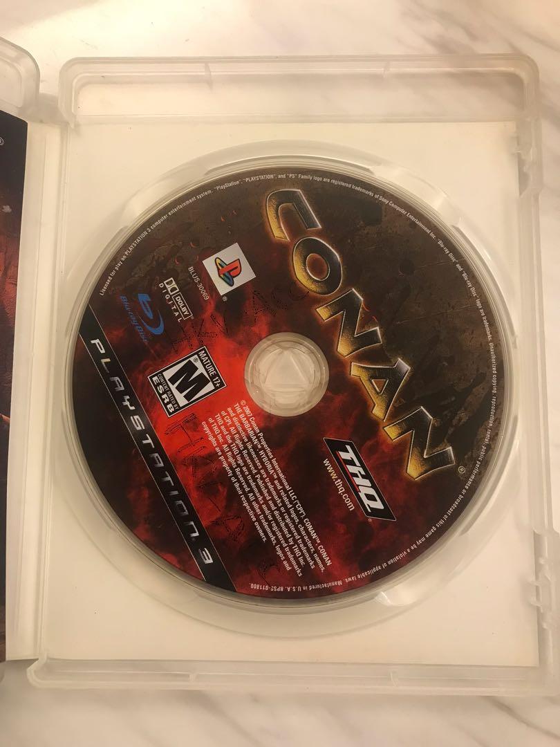 PS3 Game Conan PlayStation 3 Sony, 電子遊戲, 電子遊戲, PlayStation - Carousell