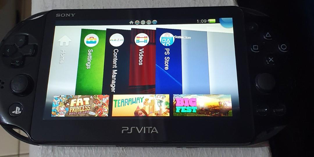 Ps vista slim, Video Gaming, Video Games, PlayStation on Carousell