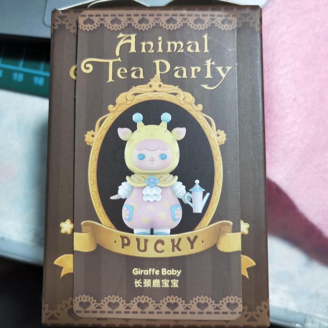 Pucky Animal Tea Party Giraffe, Hobbies & Toys, Toys & Games on Carousell