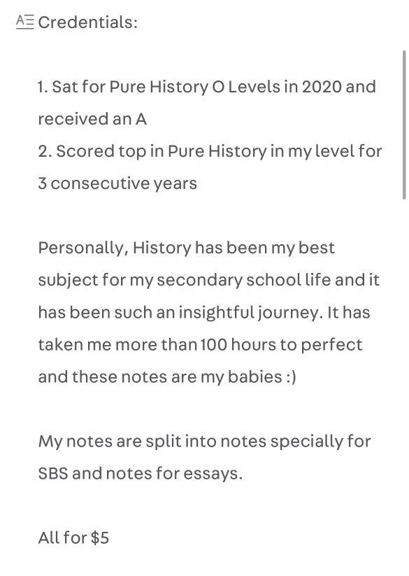 Pure History O Level Notes, Hobbies & Toys, Books & Magazines ...