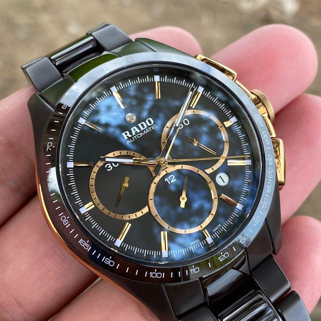 RADO HyperChrome Limited “High-tech Ceramic” Chocolate Brown Dial ...