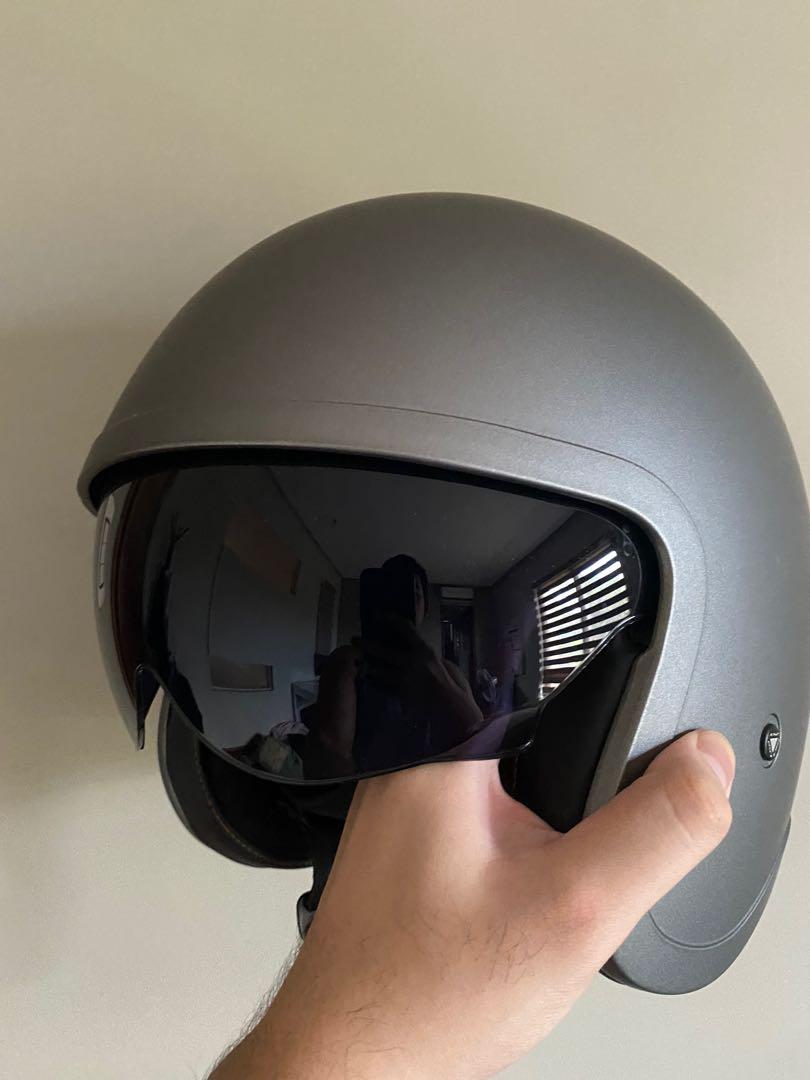 Retro Helmet LS2, Motorbikes, Motorbike Parts & Accessories, Helmets ...