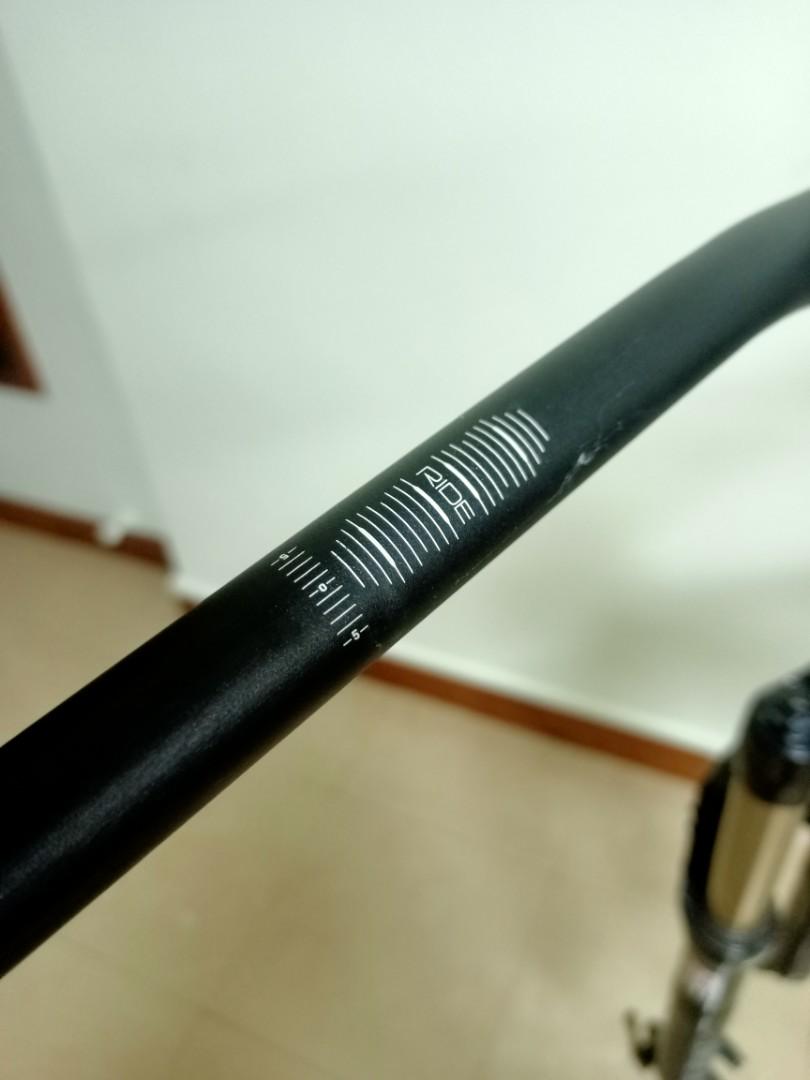 Ride Alpha 27mm rise handlebar, Sports Equipment, Bicycles & Parts ...