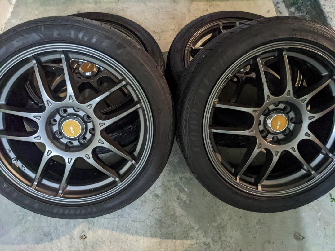 Rim sukan sport rim 17, Auto Accessories on Carousell