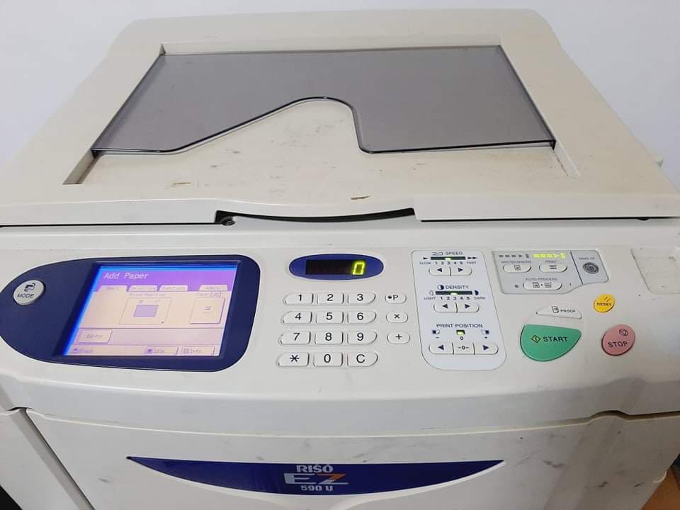 RISO Machine EZ 590 U, Commercial & Industrial, Industrial Equipment on ...