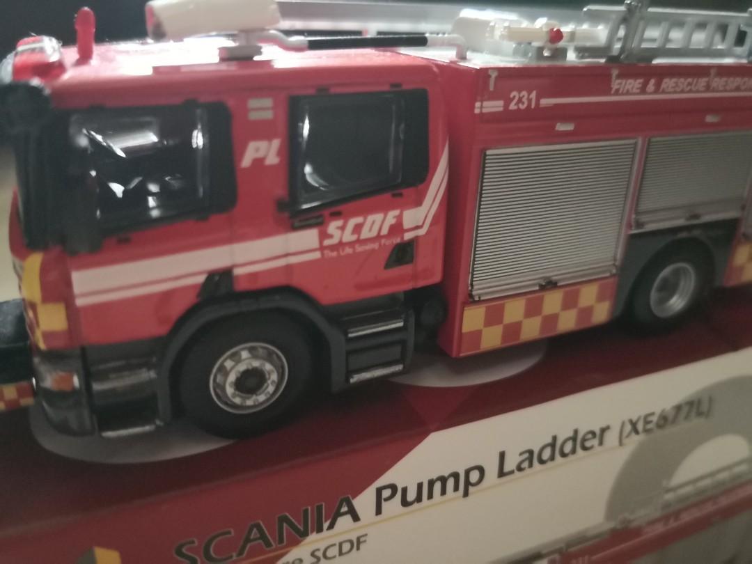 SCDF Singapore Pump Ladder tiny, Hobbies & Toys, Toys & Games on Carousell