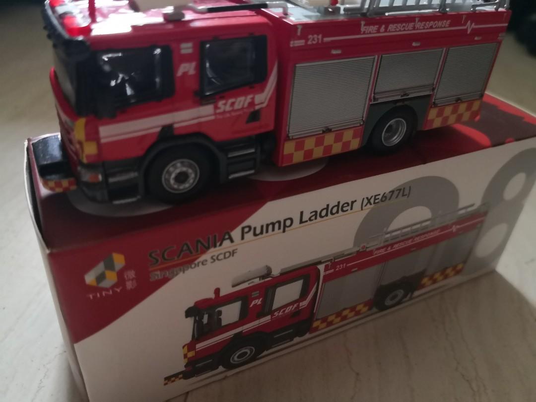 SCDF Singapore Pump Ladder tiny, Hobbies & Toys, Toys & Games on Carousell