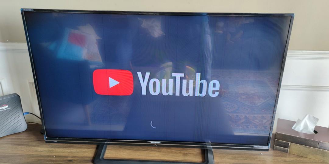 Sharp 50 inch full HD LED TV + roku 3, TV & Home Appliances, TV ...